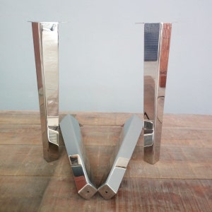 28" Angle Contemporary Dining Table Legs, Height 26" - 30" Set(4) - Etsy