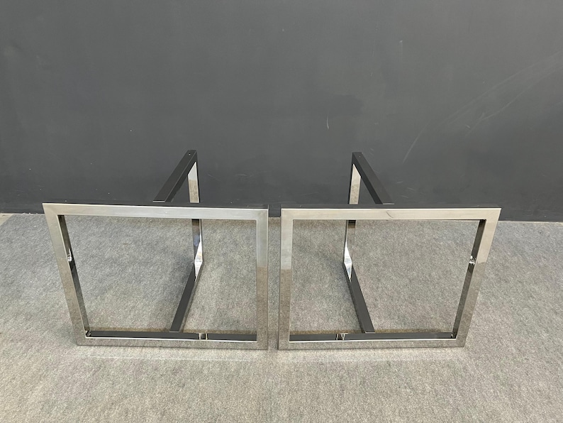 Stainless Steel Dining Table Legs , 28" H X 35” W X 26" L ,t-look Table ...