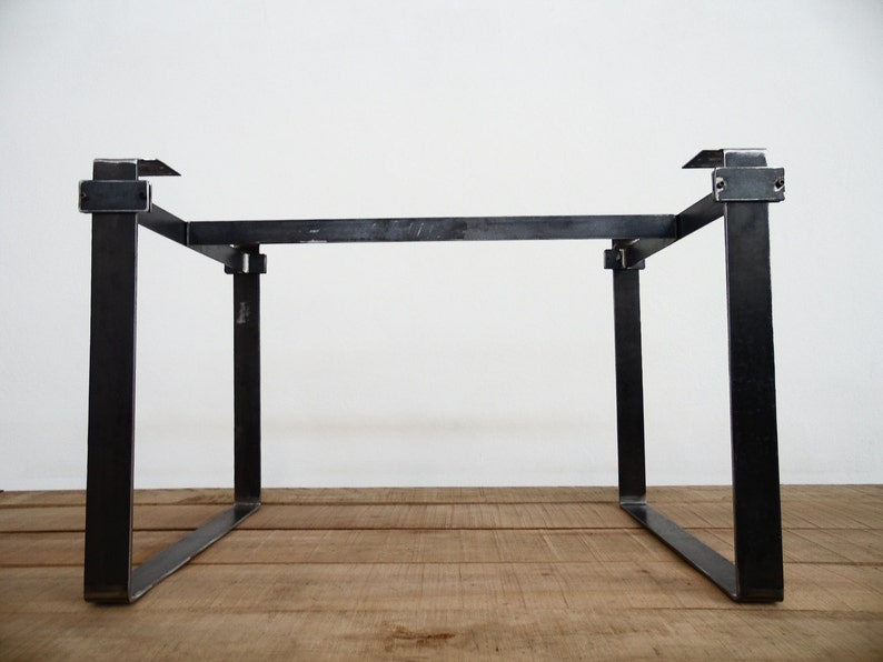 Metal Industrial Dining Table Base 28 X 24 | Etsy