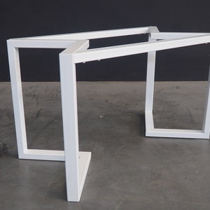Steel Bracket Table Base – 28” H X 24” W X 52” L | Customizable ...
