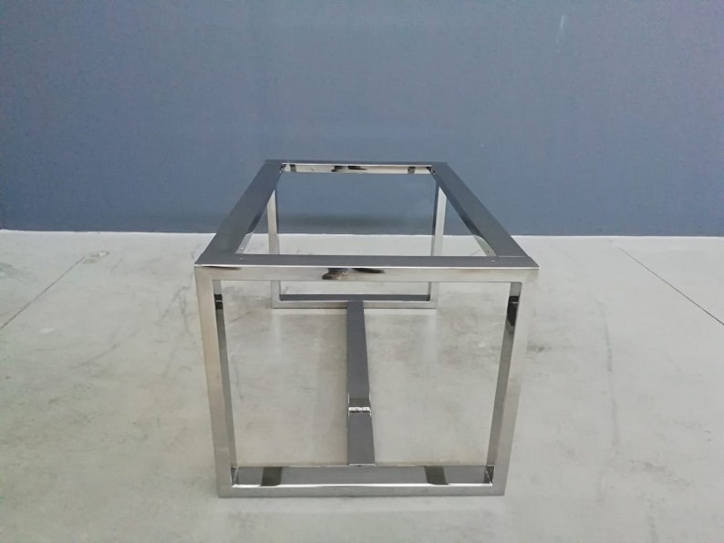 Stainless Steel Dining Table Base Steel Table Legs For | Etsy