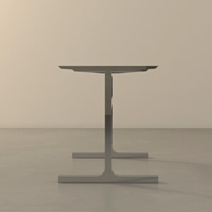 Modern Metal Dining Table Legs , 28 BESIK Single Bar Table Legs, 28 ...