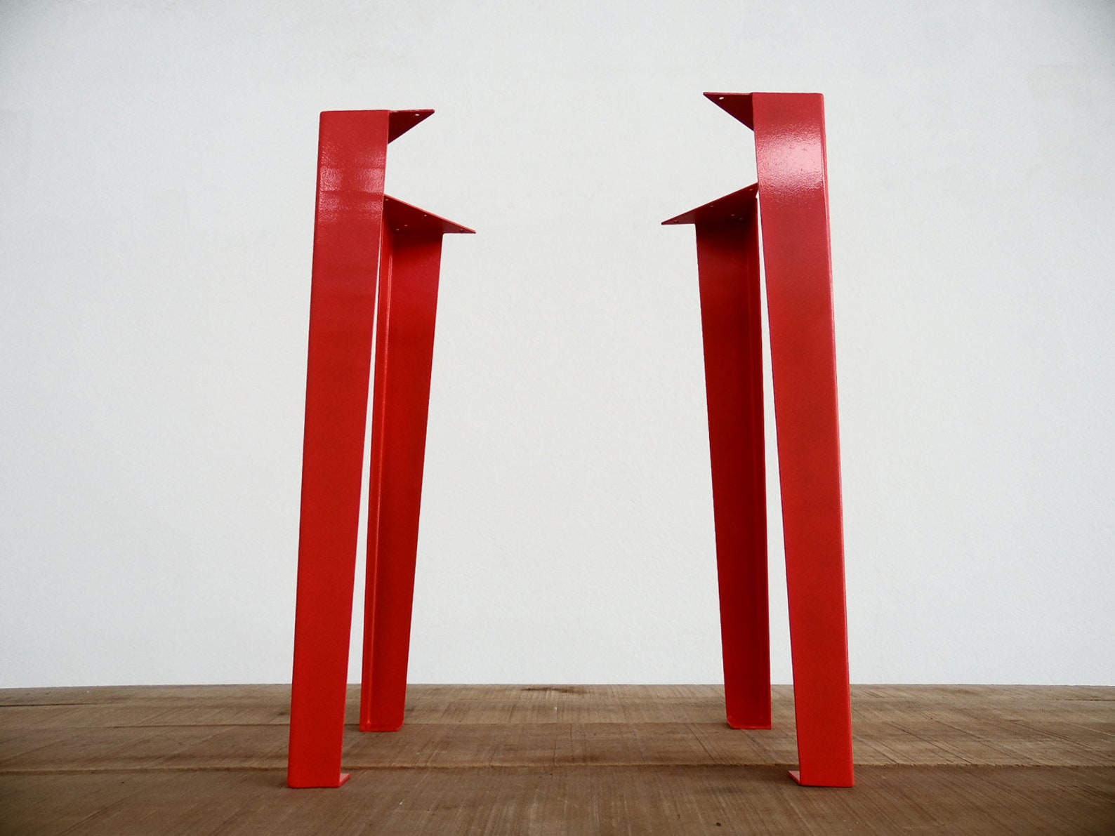 28 Angle Steel Desk Table Legs Height 26 - Etsy