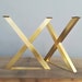 Steel Dining X Shaped Custom Table Legs,28 X-frame Stainless Steel Legs ...