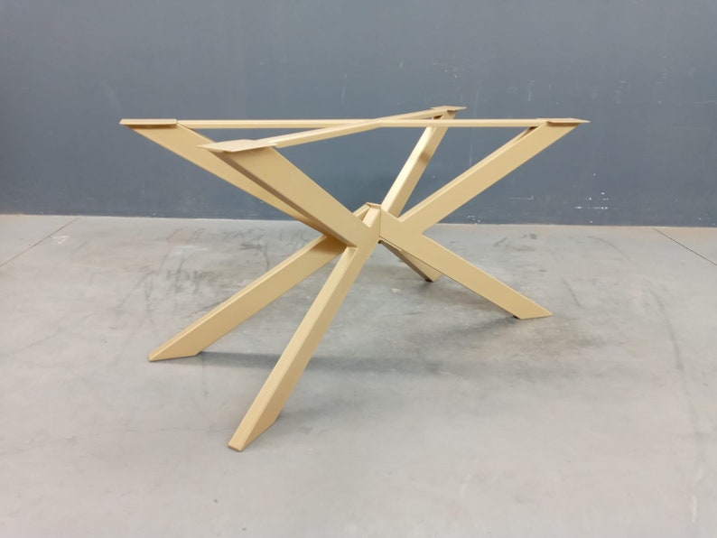 Modern Spider Dining Table Base 28h X 24 W X 52L | Etsy