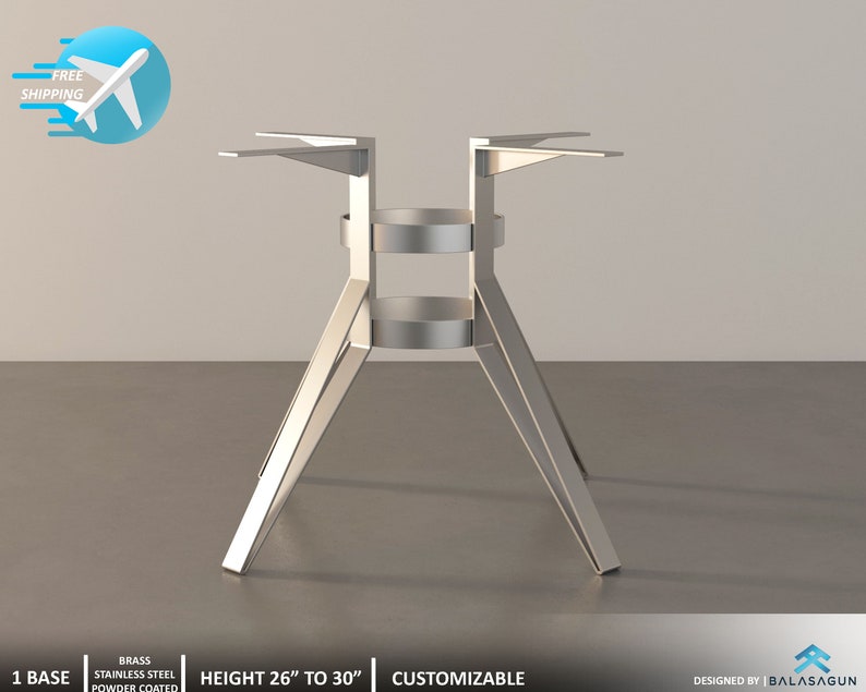 Metal Dining Table Base 28 LAGARI Table Base 28 | Etsy