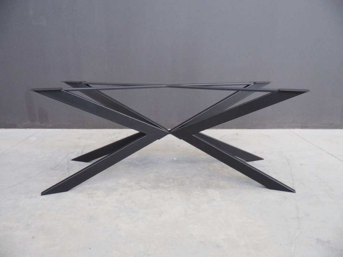 Modern Spider Dining Table Base 28h X 28 W X 72 L - Etsy