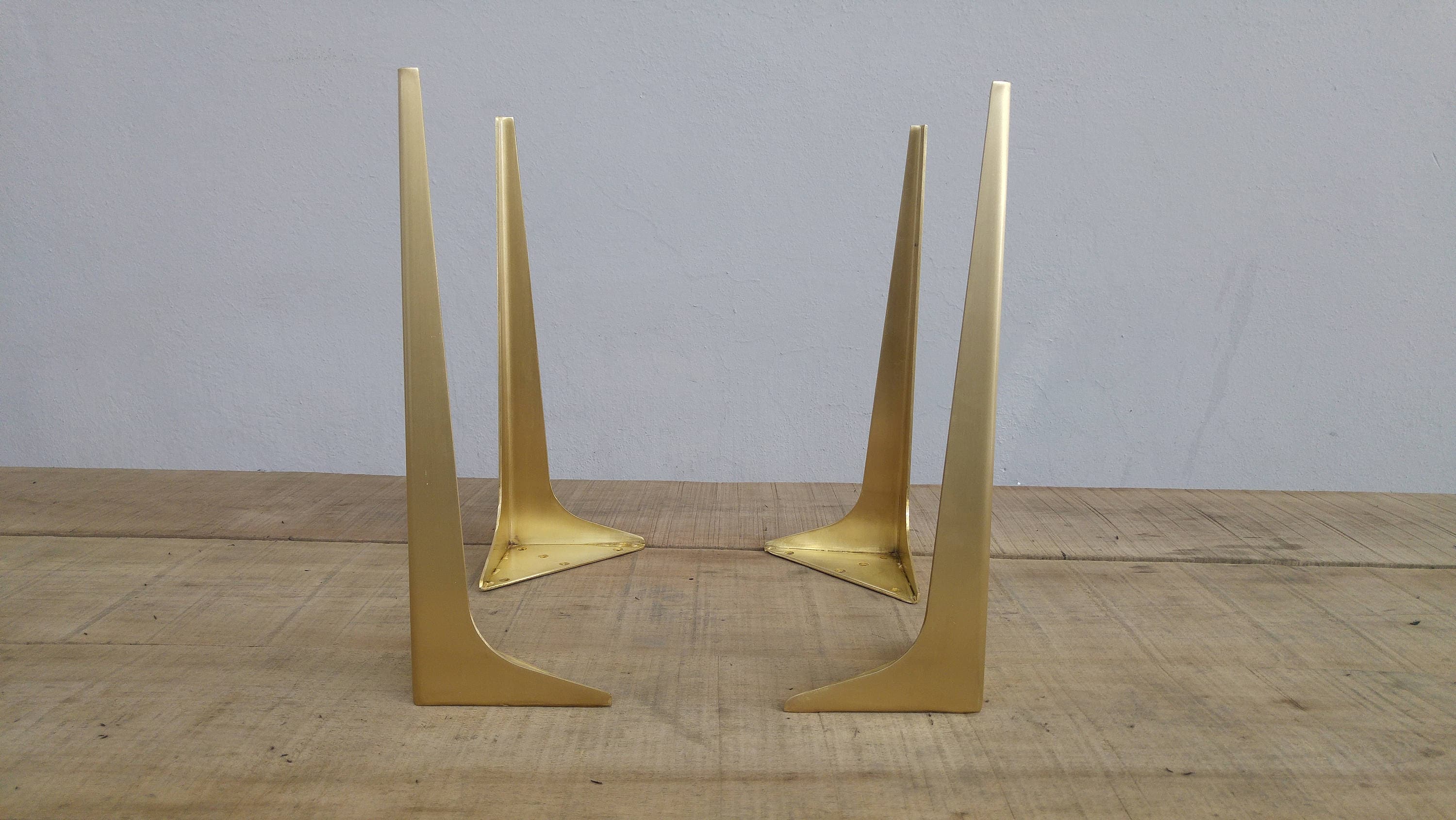 Brass Coffee Table Legs 12 Wings Metal Furniture Legs Height 1115 Set4 Etsy