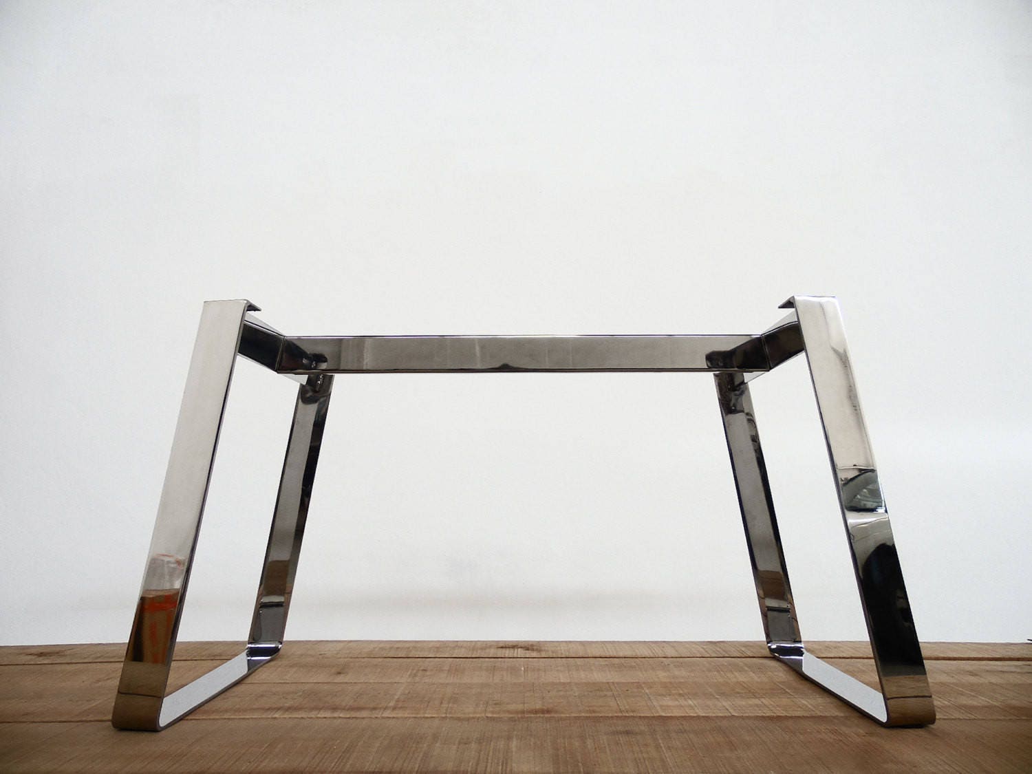 Modern Stainless Steel Dining Table Base 28 X 24 | Etsy