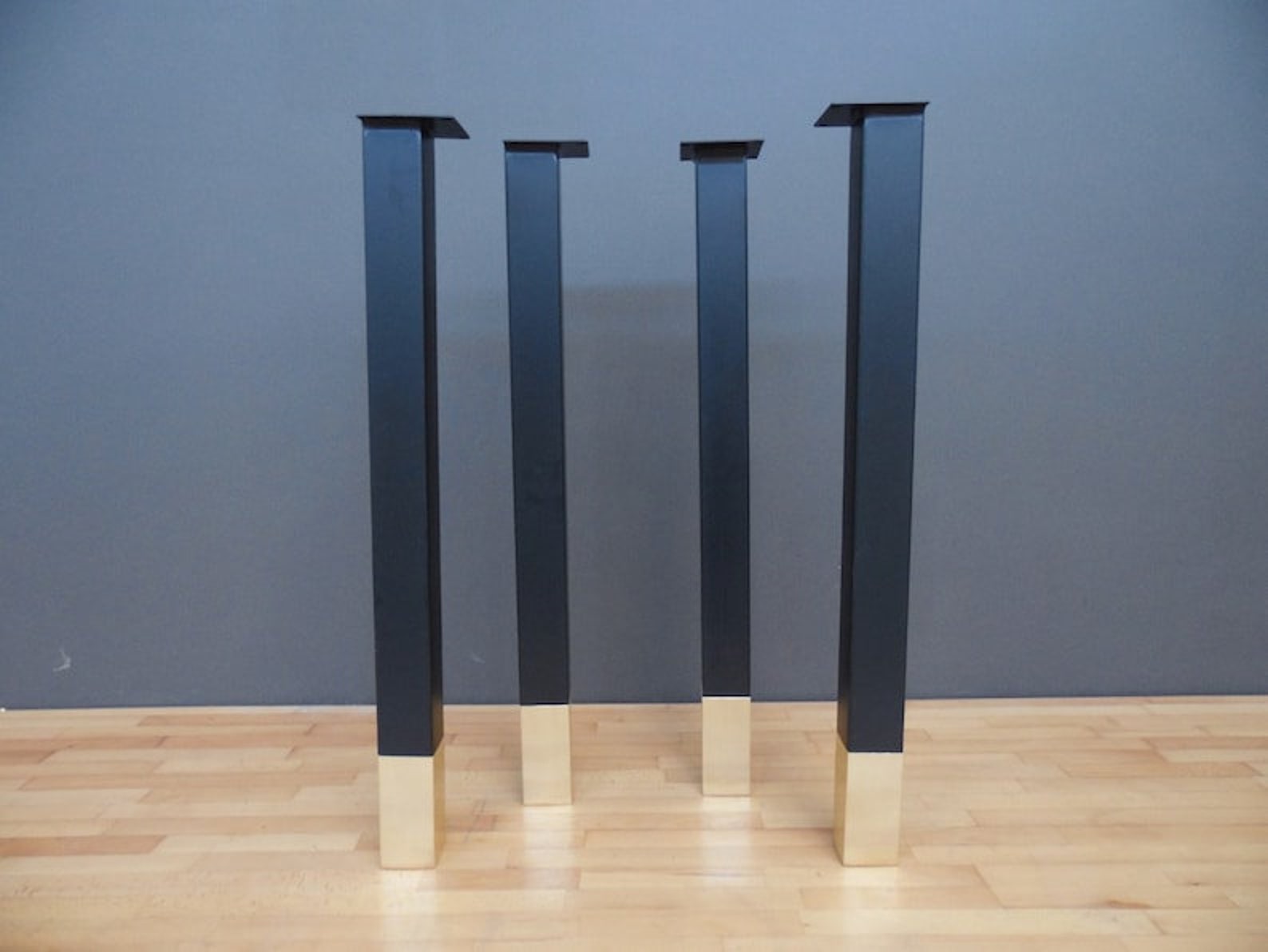 Steel&brass Dining Table Legs Modern FURNITURE LEGS - Etsy