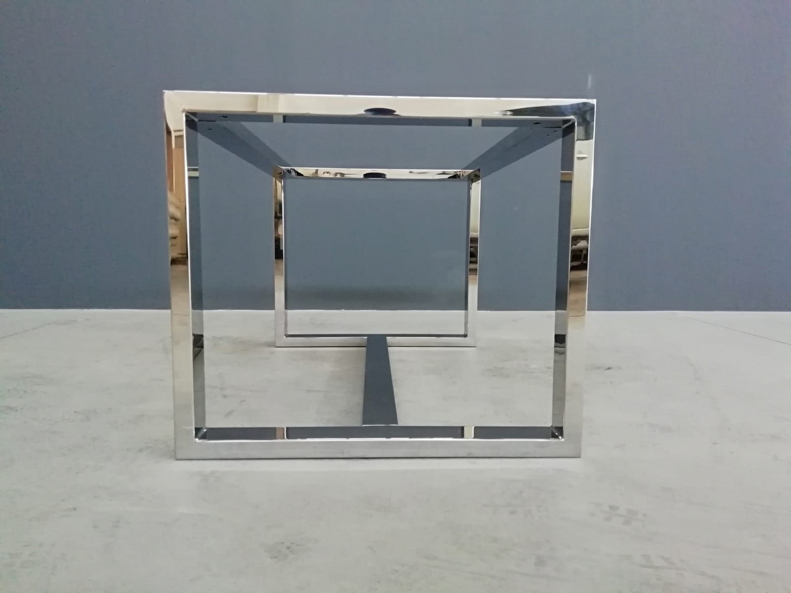 Stainless Steel Dining Table Base Steel Table Legs For | Etsy