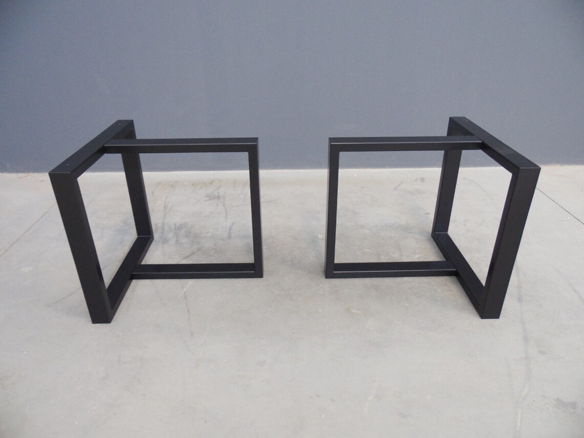 Metal Trestle Table Legs for Heavy Wood Table Tops Iron - Etsy