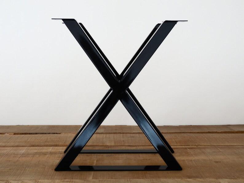 Metal Dining Table Legs 28 X-frame Table Legs | Etsy