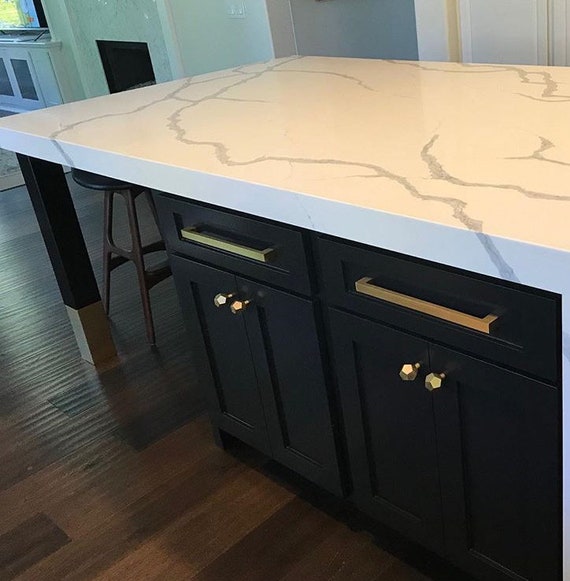 Counter Steel brass Kitchen Island Legs modern Table Legs Set 4 Etsy