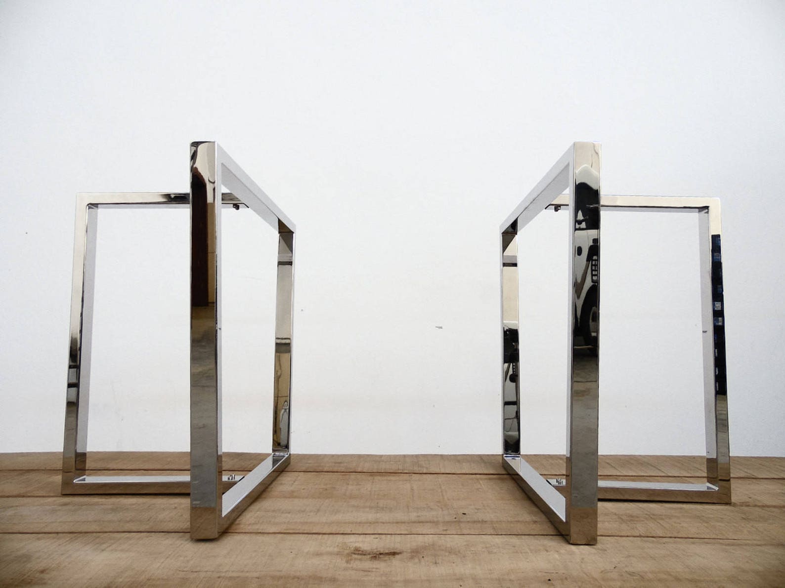 Trapezoid Stainless Steel Table Trestle 28x - Etsy