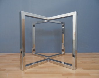 Chrome Table Base | Etsy