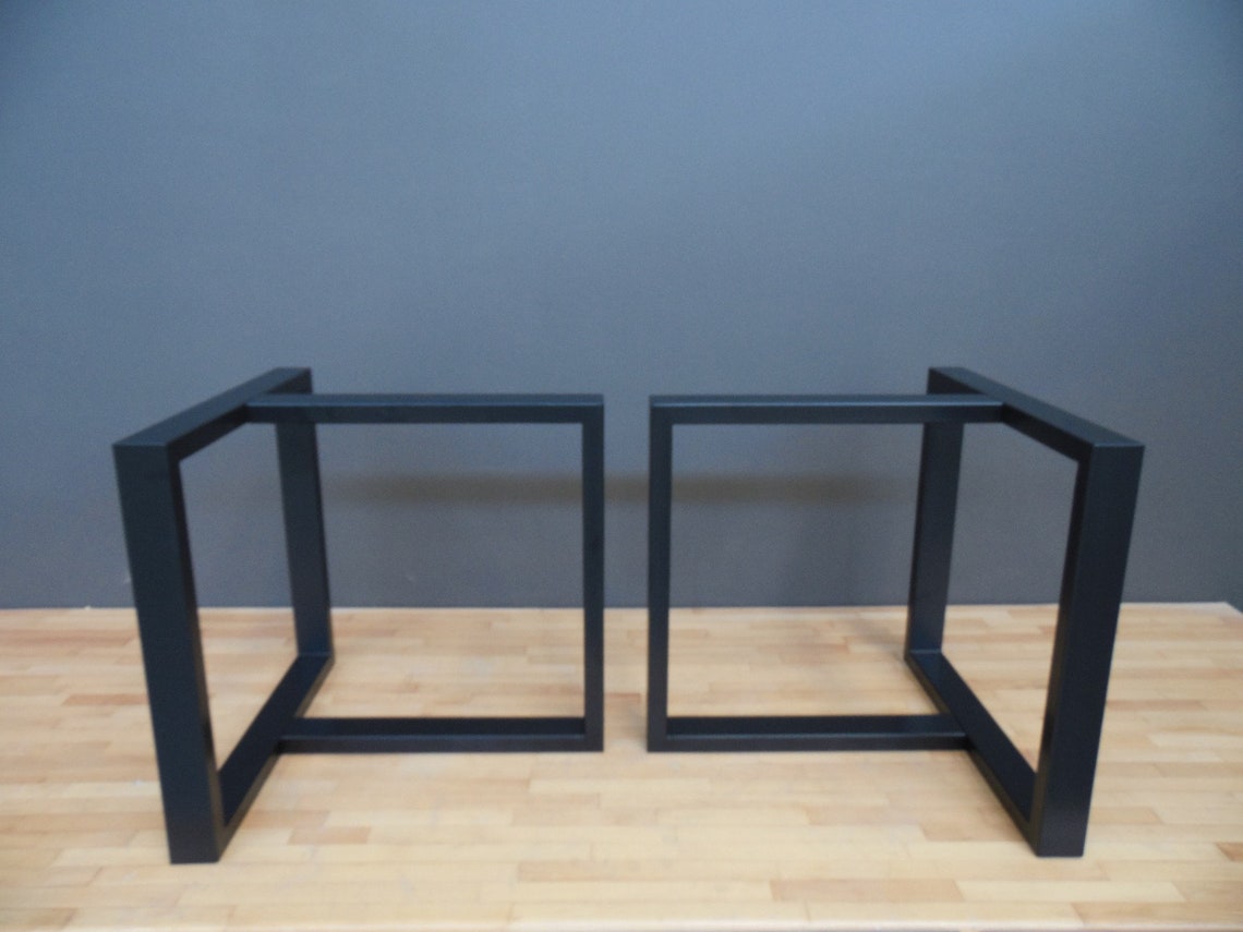 Metal Trestle Table Legs for Heavy Wood Table Tops Iron - Etsy