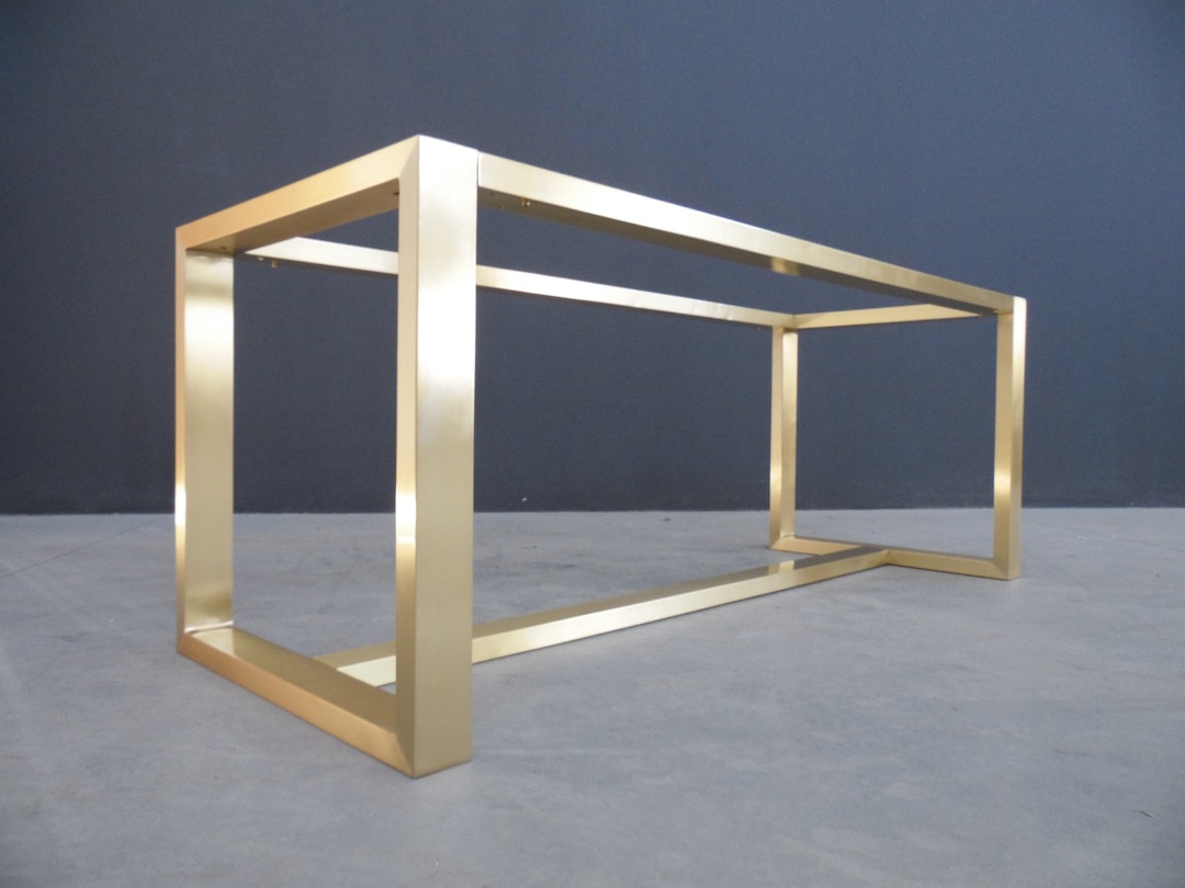Dining Table Base , Brass Heavy Duty Table Base, Custom Table Base for ...