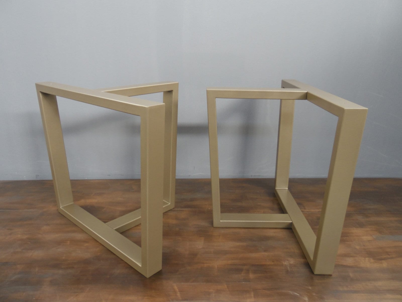 Metal Dining T Shaped Trapezoid Form Table Legs 28 X | Etsy