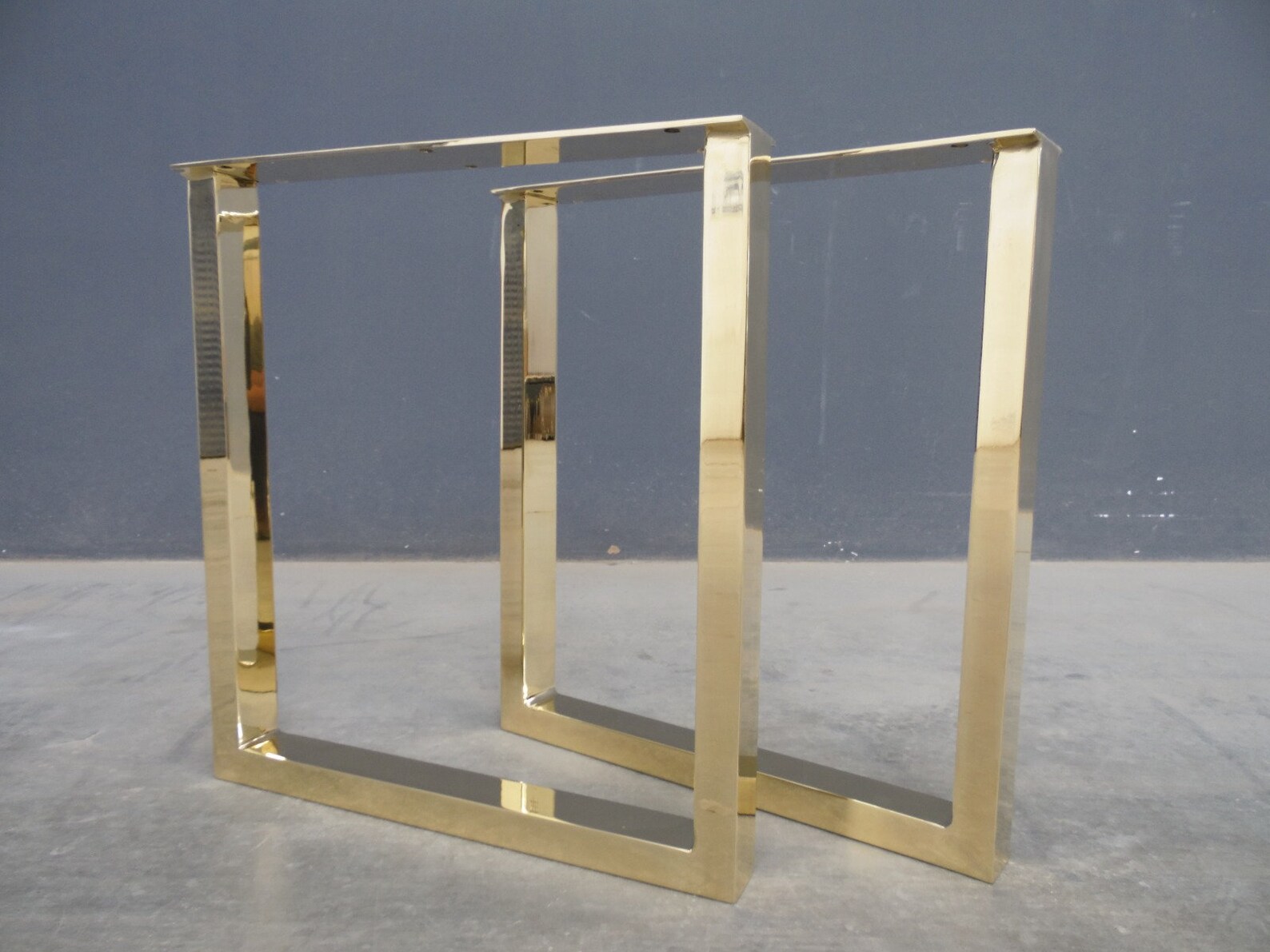 Brass Dining Table Legs 28 H X 24 W Frame Gold Table | Etsy