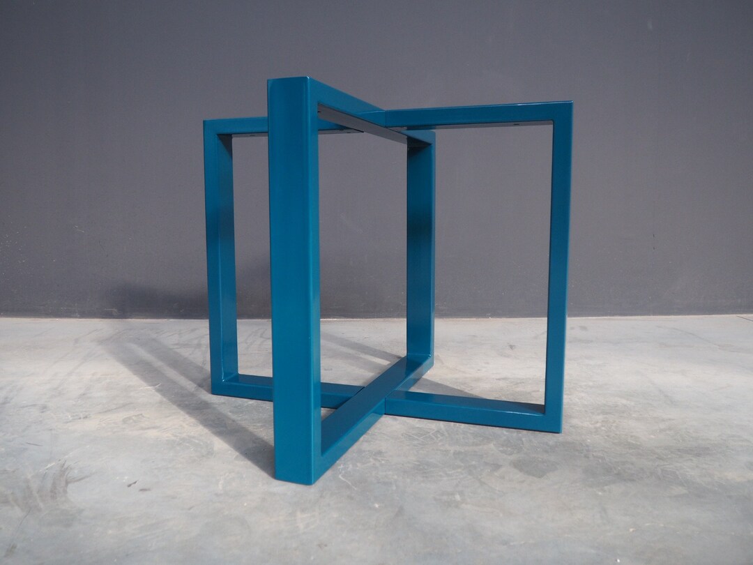 ROUND Dining Table Legs | 28" Steel Table Base, 35" Diameter |metal ...