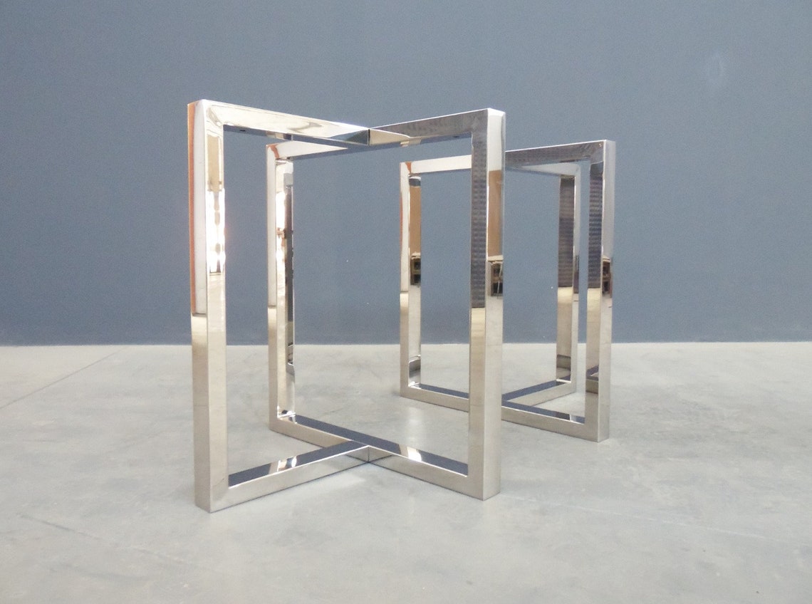 Stainless Steel Dining Table Legs 28x 28x16 | Etsy