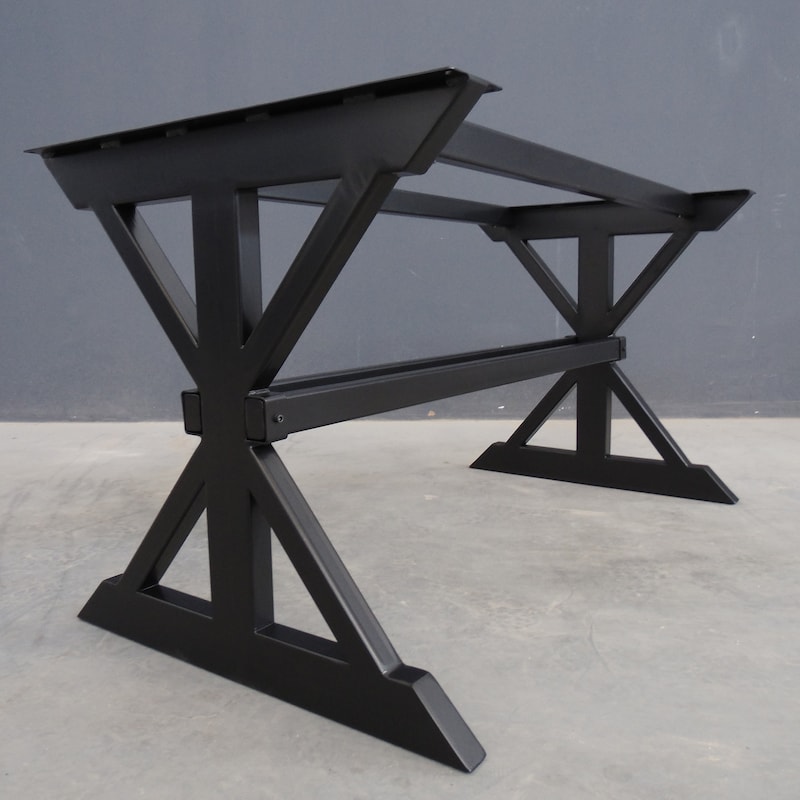 Metal Trestle Table Base - Etsy
