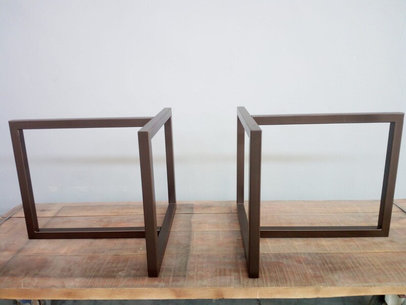 Metal Table Legs T shaped Steel Dining Table Legs Iron | Etsy
