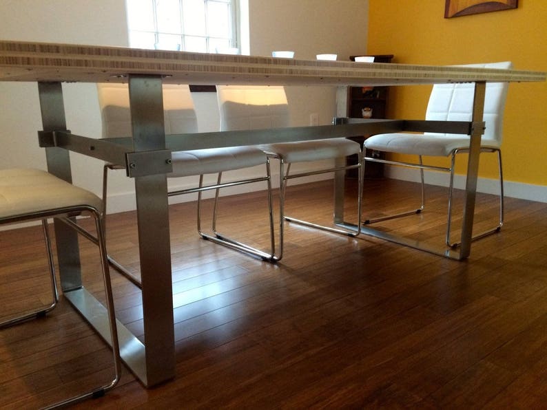 Stainless Steel Dining Table Base 28 X 24 X 52 - Etsy