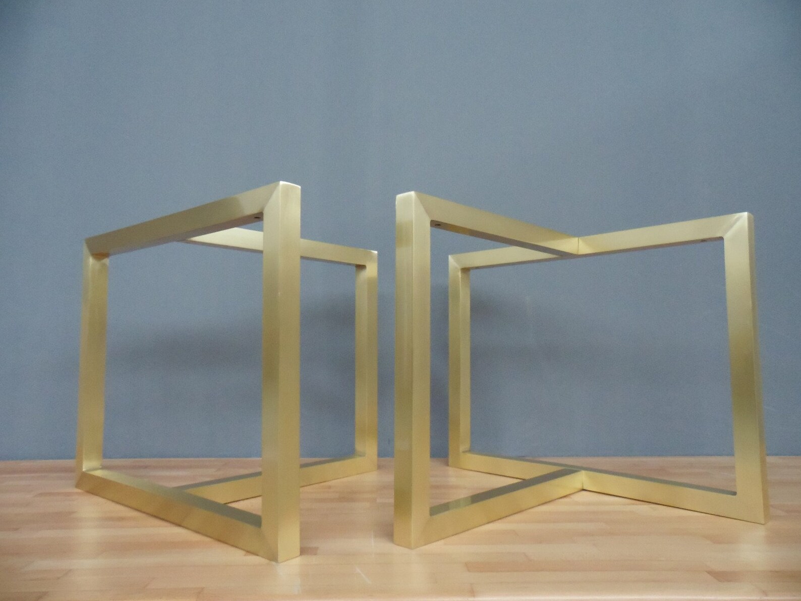 Brass Table Legs custom Table Base modern Dining Table Legs - Etsy