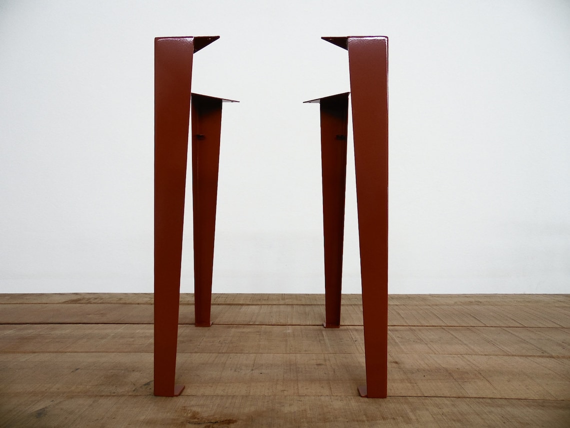 28 Angle Steel Desk Table Legs Height 26 - Etsy