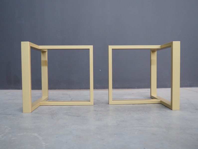 Metal Trestle Table Legs for Heavy Wood Table Tops Iron - Etsy
