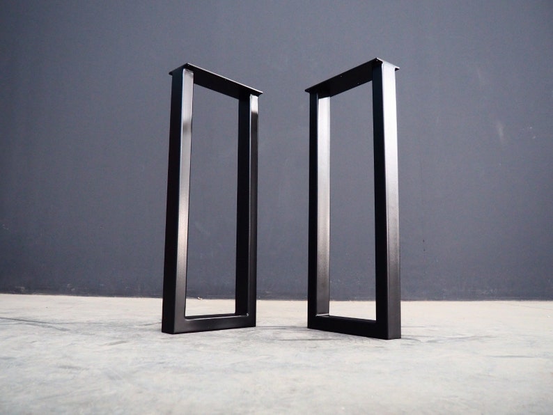 Metal Table Legs 28 Steel Desk Frame Table Legs Base - Etsy