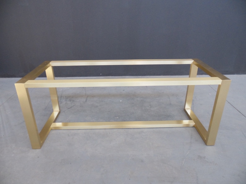 Dining Table Base Brass Heavy Duty Table Base Custom Table | Etsy