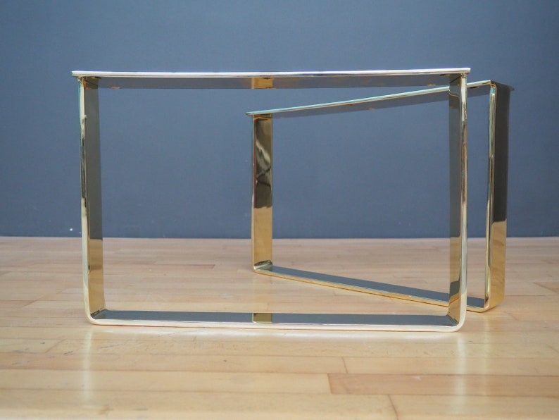 Brass Legs for Coffee Tables and Benches Solid Brass Table - Etsy Canada
