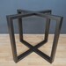 ROUND Dining Table Legs 28 Steel Table Base 35 - Etsy