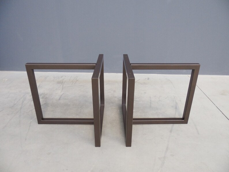 Metal Trestle Table Base , 28" X 28” X 26" Trestle Table Body, Height ...