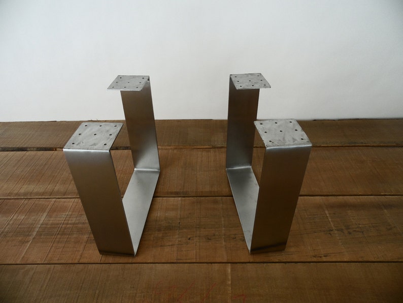 16 Stainless Steel Bench Legs Square Table Legs - Etsy