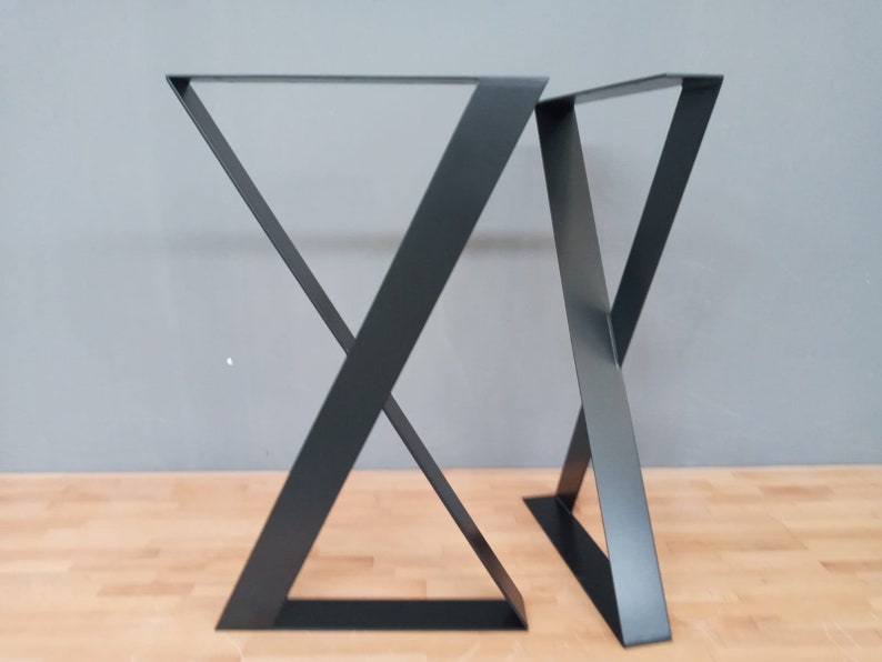 40 H X 24 W X-frame Wide Flat Table Legs Bar Height - Etsy