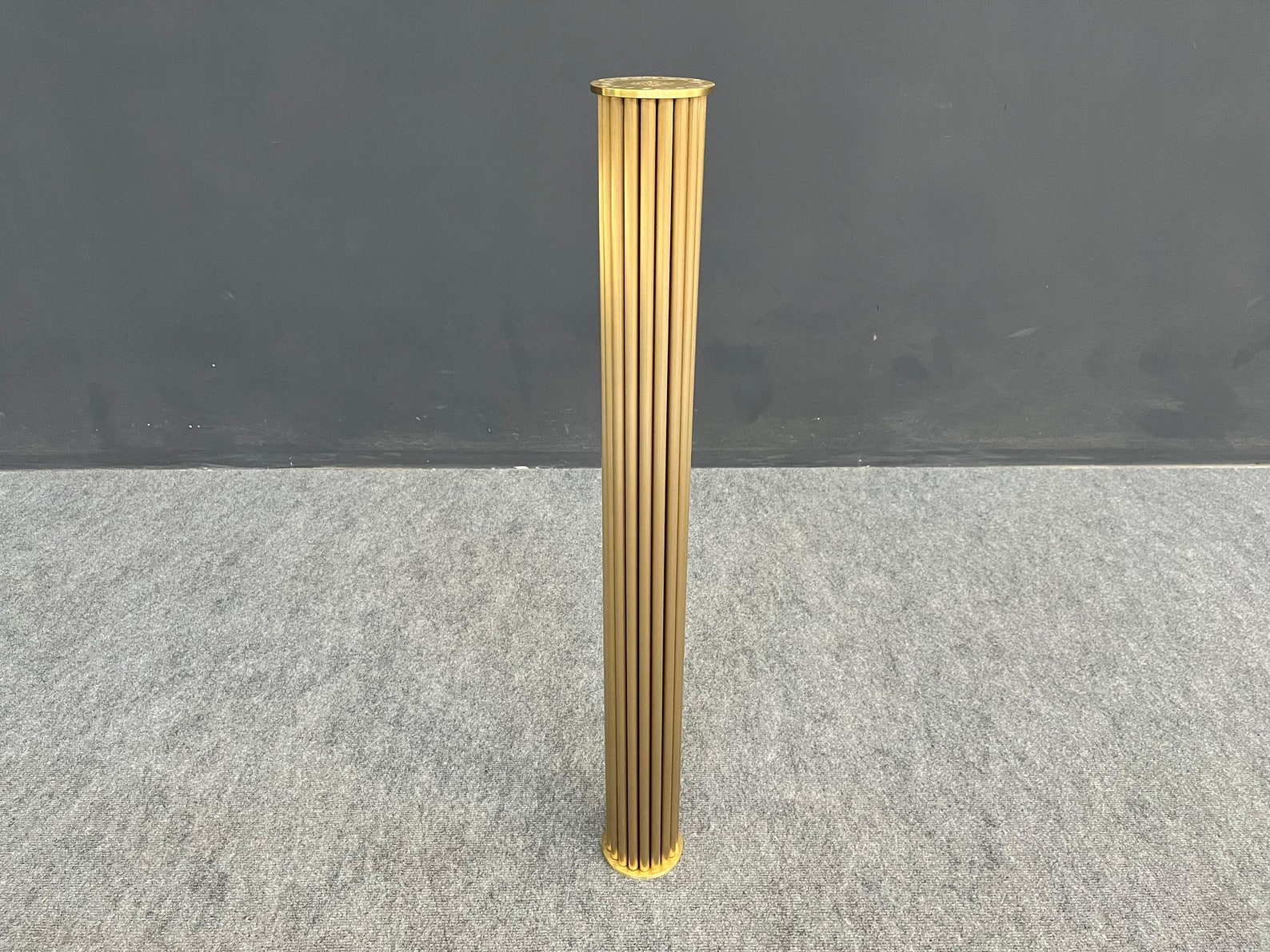 Brass Leg for Kitchen Islands, Cabinet Post Leg, Customizable Brass Leg ...