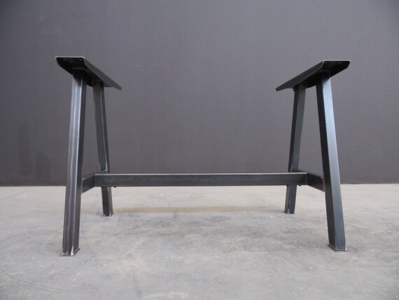 Metal Table Base Desk Base 28 H X 24 W X 42 L | Etsy