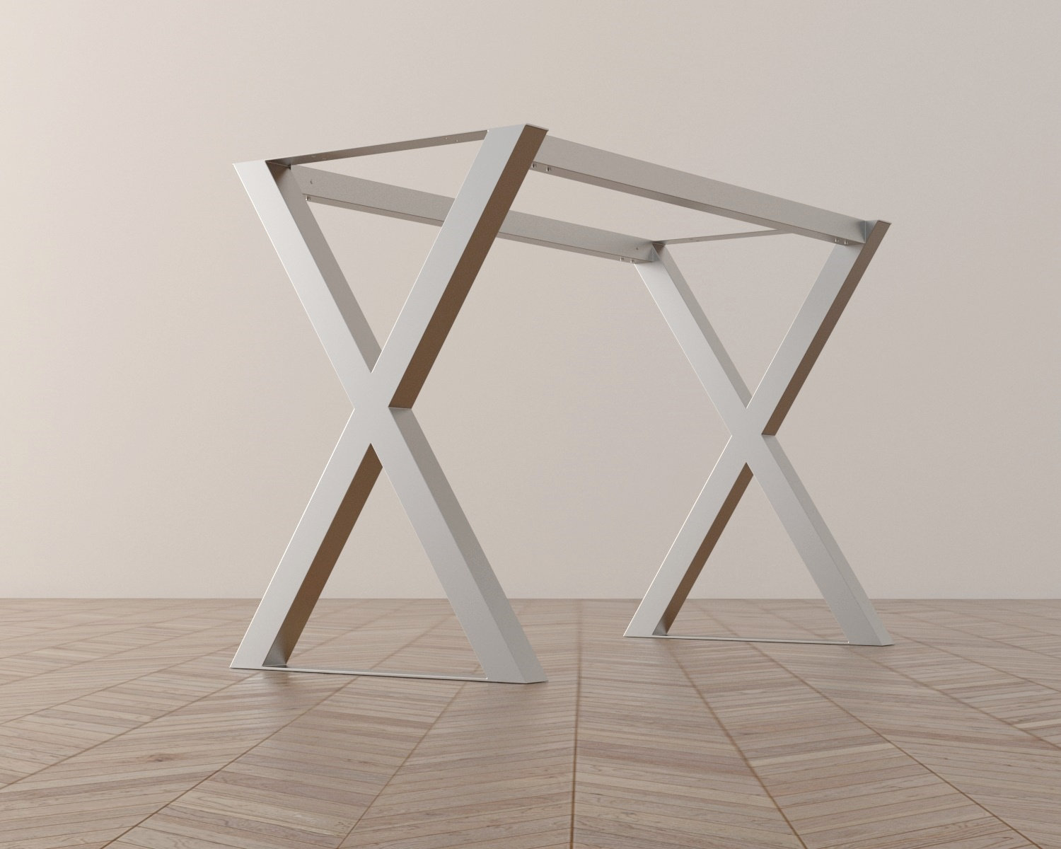 DESK BASE METAL Desk Table Base Stainless Steel Table Base | Etsy