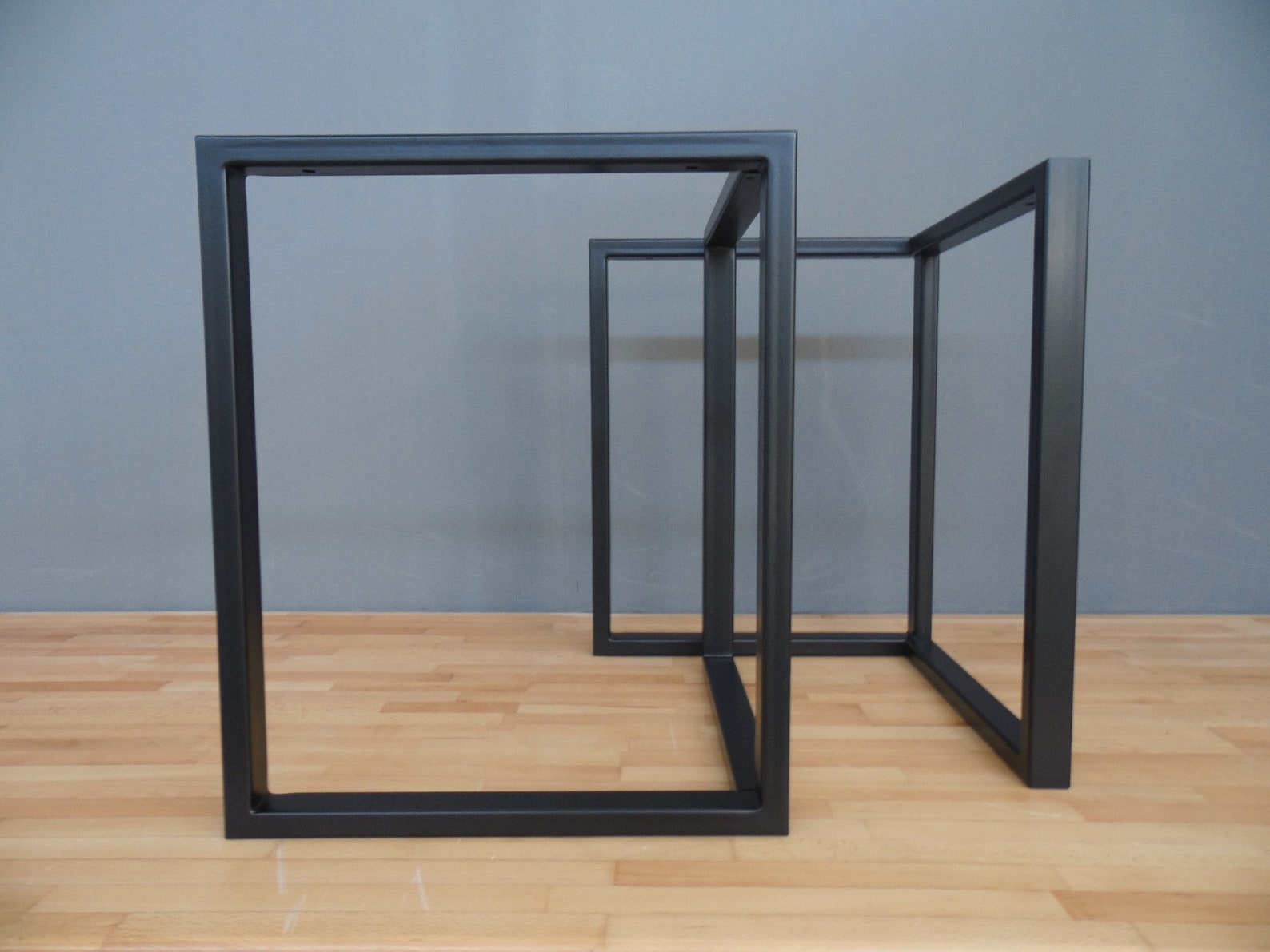 Modern Metal Table Base 28 X 23 X 23 - Etsy