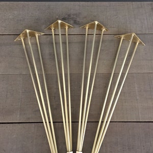 28 Hairpin Table Legs, 3-pin-nuts Height 2630 Set4 - Etsy