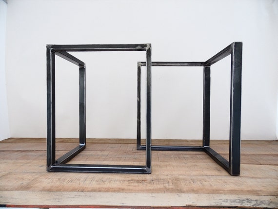 Modern Metal Table Base 28 X 23 X 23 | Etsy