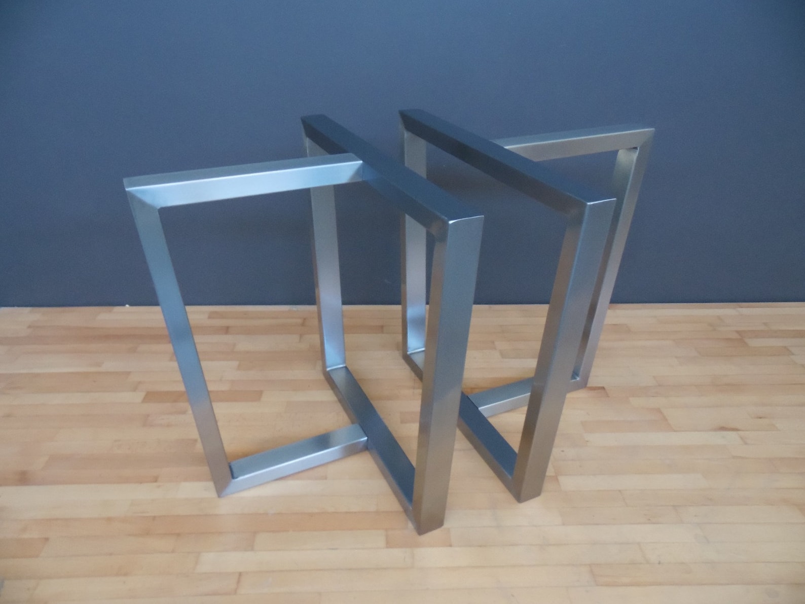 Trapezoid Stainless Steel Table Trestle 28x - Etsy