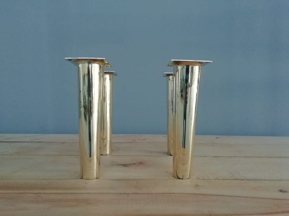 Coffee Table Legs 16 CONE Table Legs Height 12 - Etsy