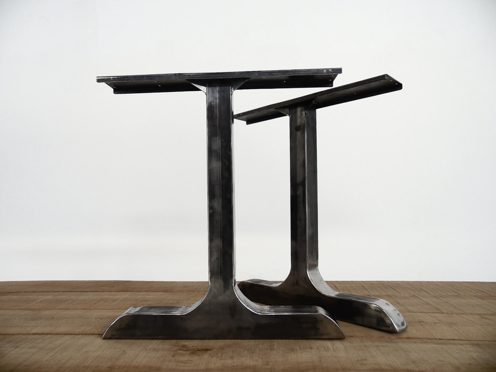 Iron Table Legs Steel Industrial Dining Table Legs , 28 Single Bar-70 ...