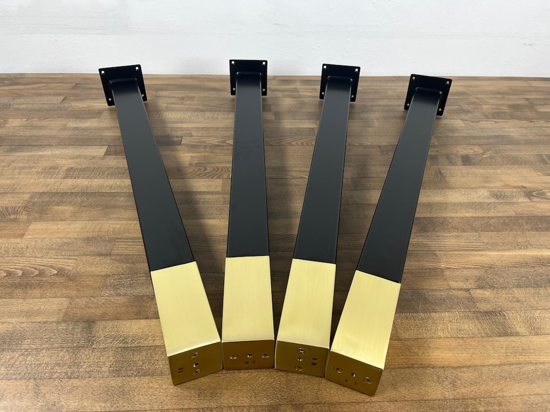 Counter Steel-brass Kitchen Island Legs ,modern Table Legs Set 4 - Etsy
