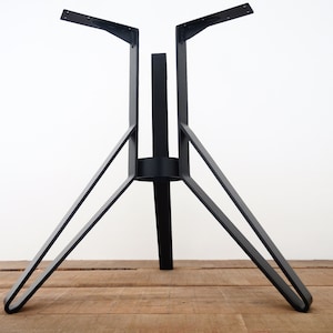 Metal Round Table Base , 28" LAGARI Table Base , 22" Base Dia. | Bistro ...